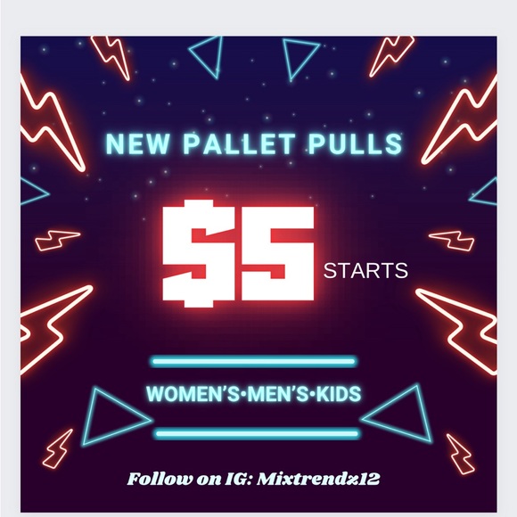 Tops | 26 Random Pallet Pulls Item Will Be Shown During The Live Show ...